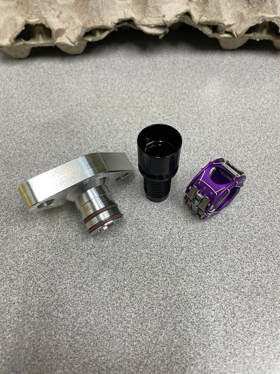 2JZ Oil Pan Drain Clamshell Flange – Gokey's Garage